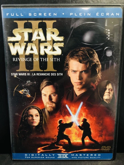 STAR WARS EPISODE III: Revenge of the Sith (DVD, 2005, 2-Disc Set ...