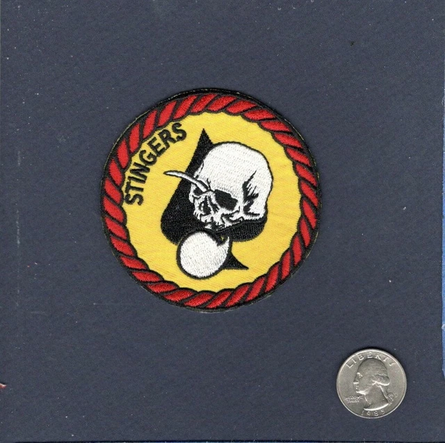 ORIGINAL HMLA-267 ACE OF SPADES Stingers Skull USMC Helicopter Squadron ...