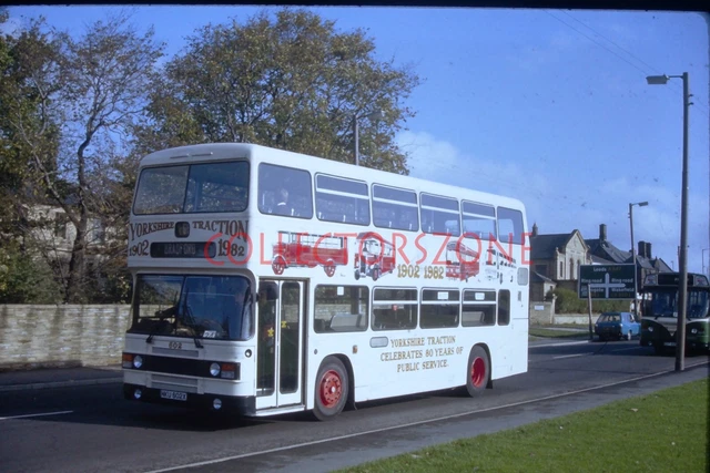 35MM SLIDE 1982 Yorkshire Traction Bus ECW177F Laisterdyke with ...