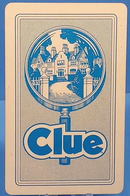 1992 CLUE BOARD Game SINGLE Replacements You Pick Cards Paper Envelopes ...