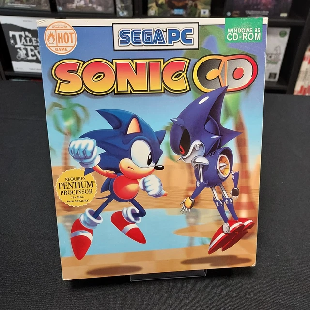 SONIC CD SEGA PC Big Box Windows 95 Complet Pal EUR EUR 169,90 ...