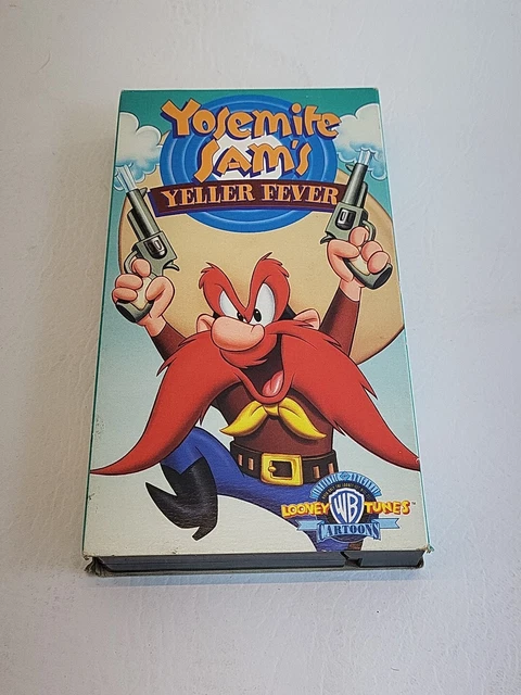 YOSEMITE SAM'S VHS Looney Tunes Yeller Fever Vintage Cartoons $9.99 ...