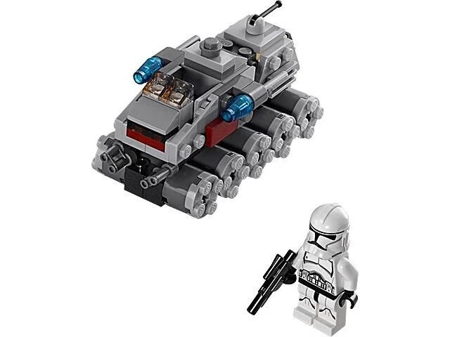 LEGO STAR WARS 75028 Clone Turbo Tank Microfighter con istruzioni EUR ...