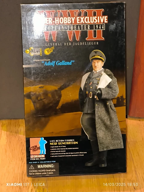 ACTION FIGURE 1/6 - Dragon Adolf Galland General der Jagdflieger 70261 ...