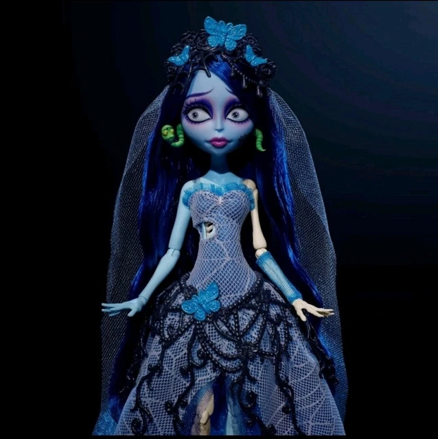MONSTER HIGH TIM Burton's Corpse Bride Emily Skullector Doll New In ...