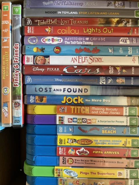25 KIDS DVDS /DISNEY Plus Kids Children Movies Bundle Bulk Lot -PRE ...