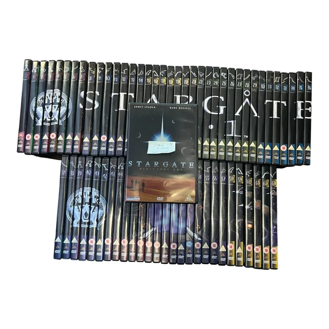 STARGATE SG-1 DVD Collection Series Box Set Season 1-9 + Movie £33.25 ...