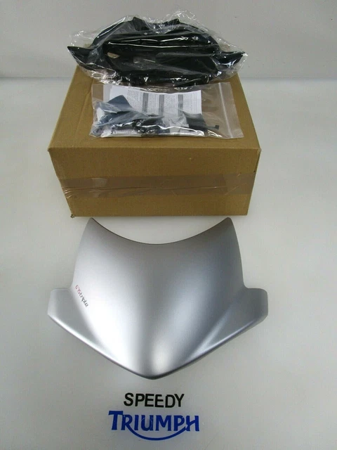 TRIUMPH STREET TRIPLE & R Flyscreen Kit Matt Aluminium Silver A9708269 ...