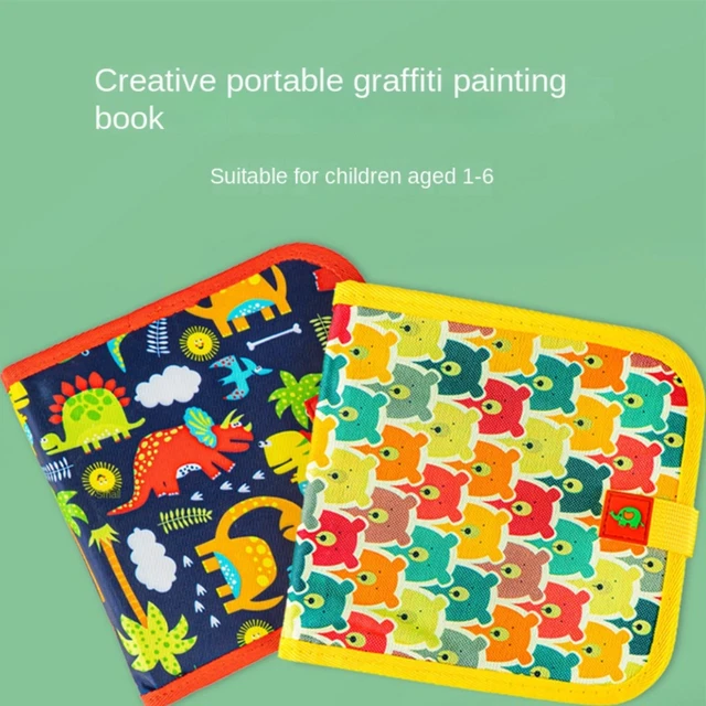 EDUCATIONAL TOY DRAWING Board Erasable Magic Blackboard New Doodle Book ...