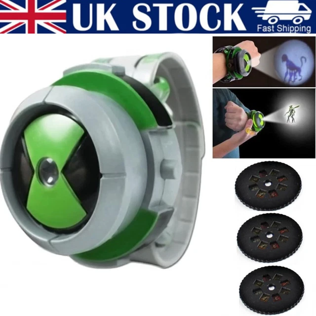 BEN10 TEN OMNITRIX Illuminator Watch Kids-Ultimate Alien Projector Game ...