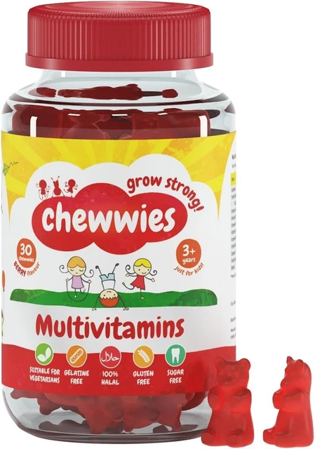 ESSENTIAL NUTRIENT GUMMIES for Kids & Adults - Halal, Friendly 30 Count ...