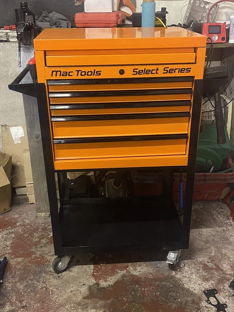 MAC TOOLS SELECT Series Top Tool Chest Box Orange Cart & Tool Collection Teng £584.00 - PicClick UK