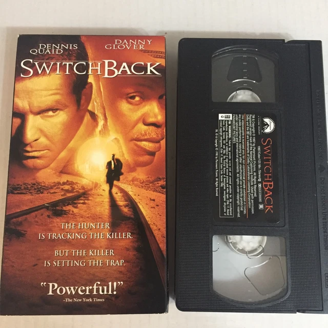 SWITCH BACK DENNIS Quaid Danny Clover VHS tape Ships Free Same Day With ...