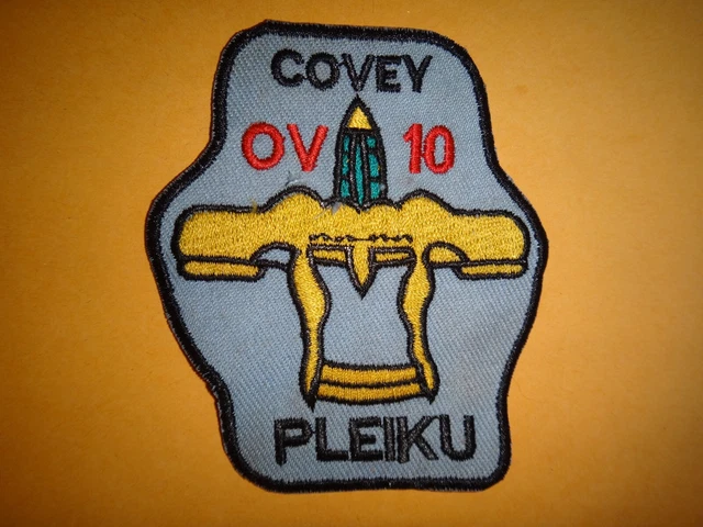 VIETNAM WAR USAF COVEY OV-10 In PLEIKU Patch £10.21 - PicClick UK