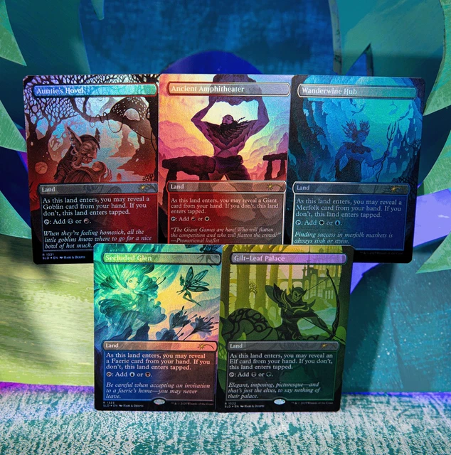 MAGIC SECRET LAIR x Lorwyn Lightboxes Foil Edition IN HAND $80.00 ...