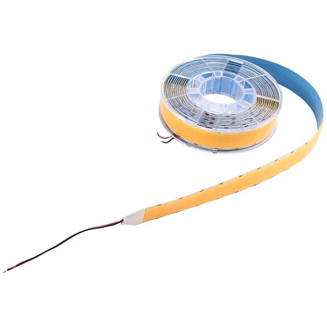 ULTRA BRIGHT COB LED Strip 24V 1600LEDs/M High Density LED COB Strip ...
