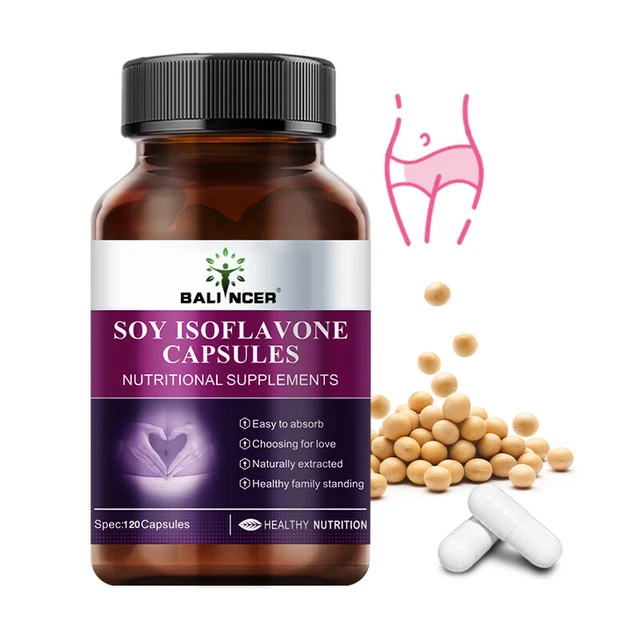 SOYA ISOFLAVONES COMPLEX Softgels Capsules - Hormonal Balance ...