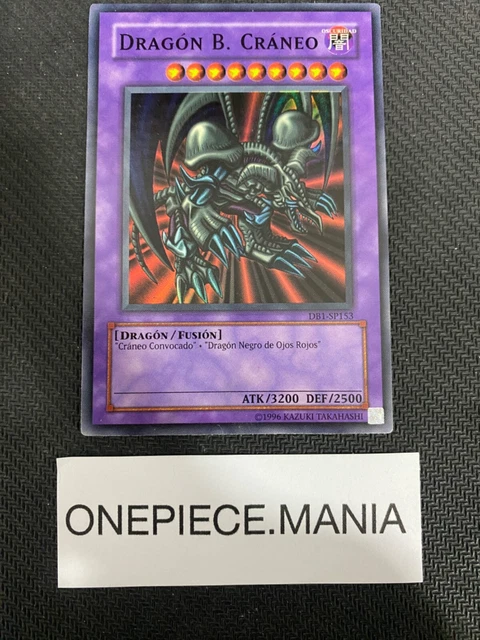 ENCHÈRE YU-GI-OH! LOT 1. Dragón B. Cráneo DB1-SP153 Super Rare EUR 2,50 - PicClick DE