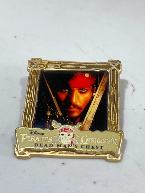 DISNEY DLRP PIRATES Of The Caribbean Pin Dead Mans Chest Captain Jack ...