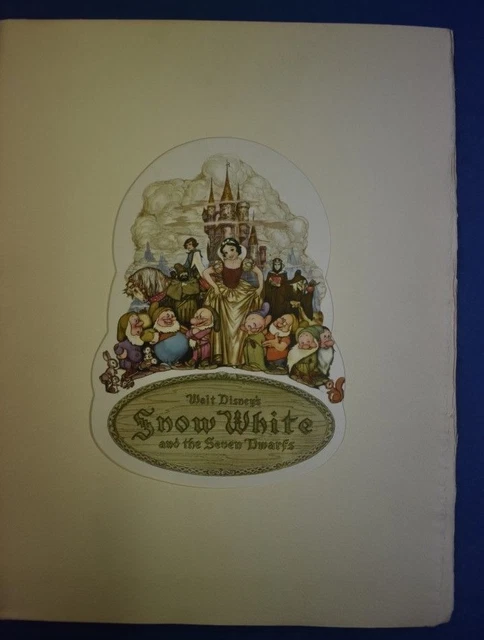 SNOW WHITE AND The 7 Dwarfs 1937 December Walt Disneys Premiere ...