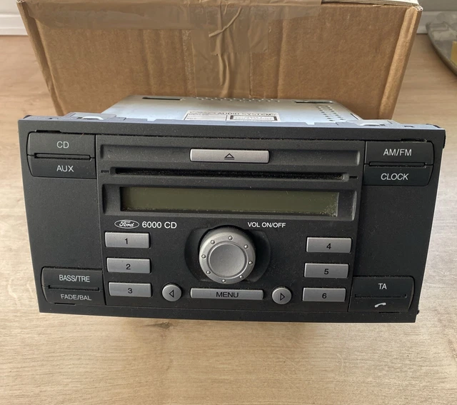 FORD TRANSIT MK7 VAN RADIO STEREO CD PLAYER 2007 2008-2012 6000CD With ...