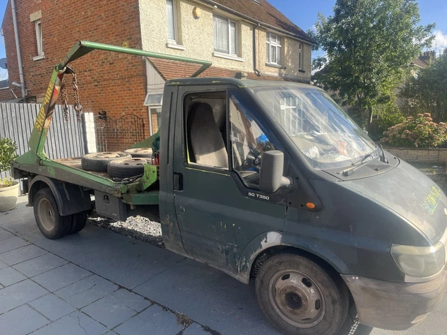 TRANSIT MK6 Mini Skip Truck £2,100.00 - PicClick UK