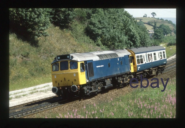 ORIGINAL 35MM SLIDE -Class 25- 25322 'Tamworth Castle' & inspection ...