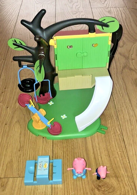 PEPPA PIG TREE House Playset With Peppa And George Figures £1.75 ...