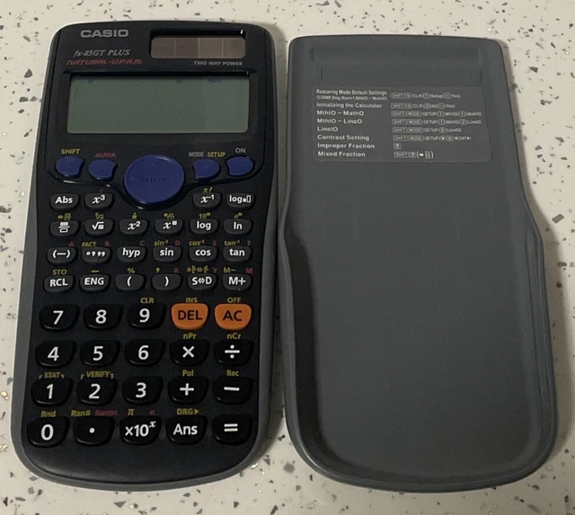 CASIO FX-85GT PLUS Natural-V.P.A.M. Scientific Calculator Includes ...