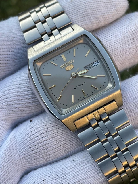 VINTAGE SEIKO 5 Mens Automatic Watch 7009 Day/Date £100.00 - PicClick UK
