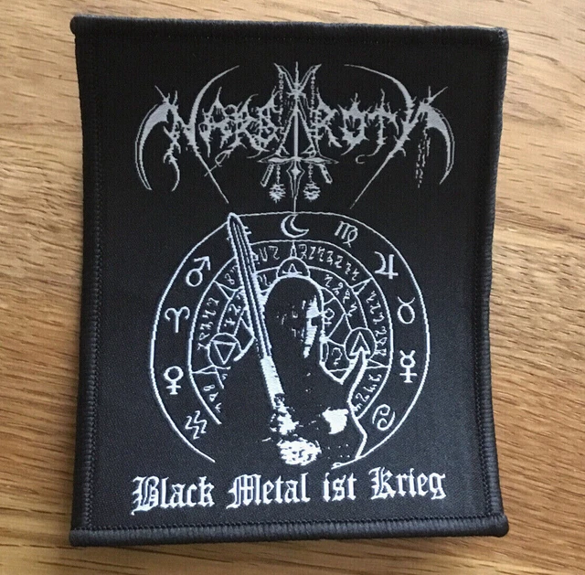NARGAROTH - BLACK Metal ist Krieg Aufnäher - Patch, Black & Heavy Metal ...