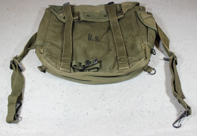 US WW2 M-1945 Upper Combat Field Pack Haversack Ruck Sack. No Date ...
