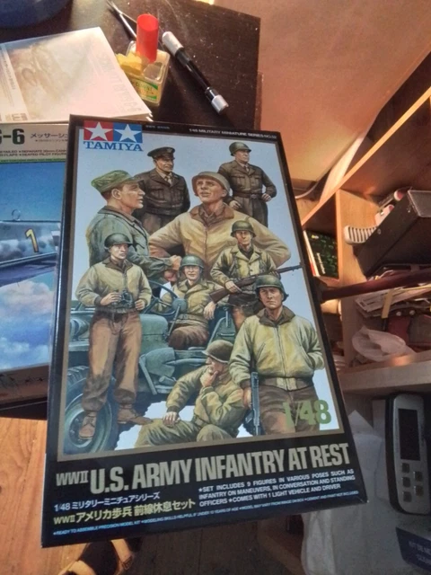 TAMIYA MAQUETTE JEEP Willys + Infanterie US EUR 18,35 - PicClick FR