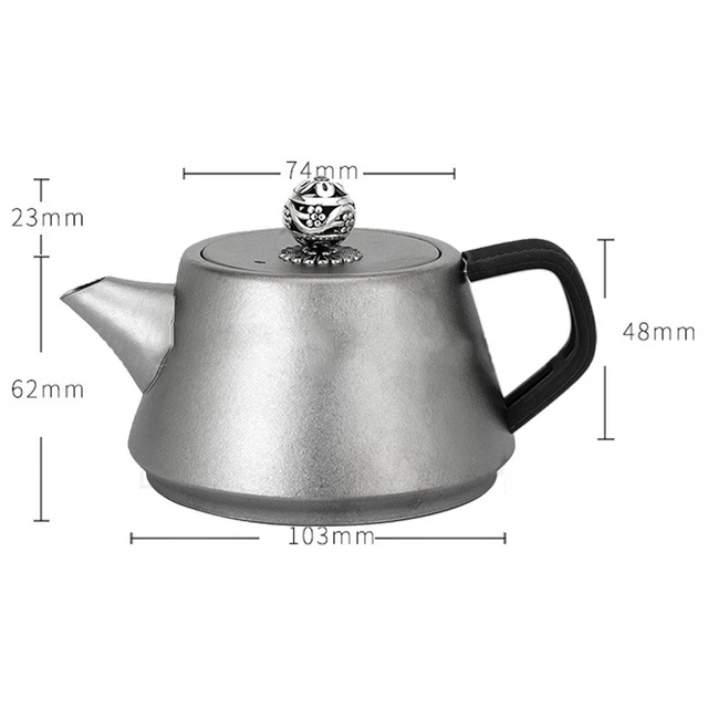 TEA FILTER CAMPING Teapot Ultralight Design 300ML Capacity 126g Weight ...
