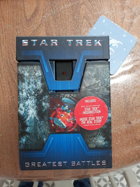 VINTAGE STAR TREK Greatest Battles Red Alert VHS Boxed Used Set 1998 ...