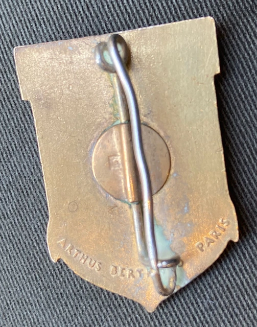 INSIGNE MILITAIRE @ Indochine @ 4 Regiment Infanterie Coloniale @ Ric @ Arthus ! EUR 34,99 ...