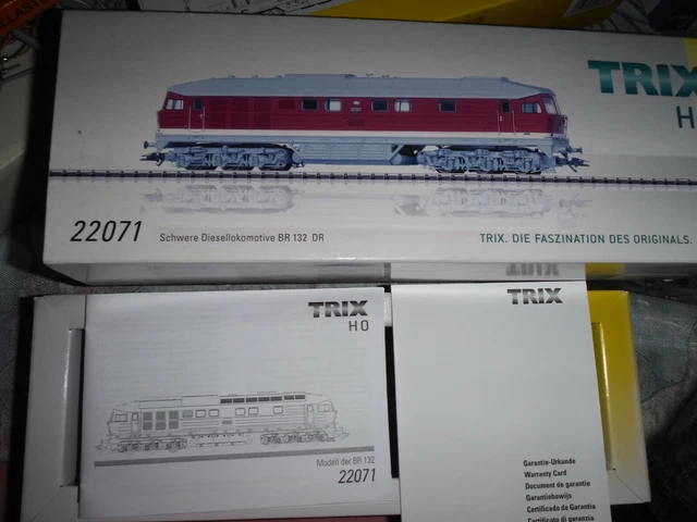 TRIX 22071 ELECTRIC DR Diesel Locomotive BR 132 Ludmilla/ Germany NEU ...