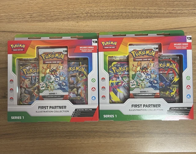 POKEMON TCG FIRST Partner Illustration Collection Series 1 Box Sealed ...