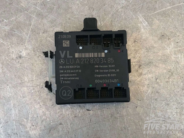 MERCEDES-BENZ C-CLASS DOOR Control Module Unit C220CDI Diesel 125kW ...