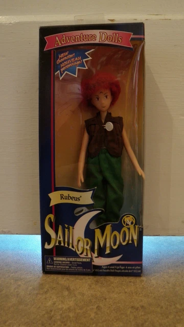SAILOR MOON ADVENTURE Doll Rubeus Irwin Anime 6" Doll NIB $120.00 ...