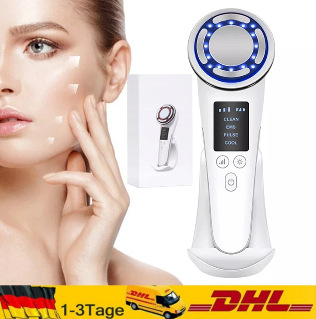 4 IN 1 Gesicht Massagegerät EMS-Mikrostrom Verjüngung Gesichtsstraffung Gerät DE EUR 42,99 ...