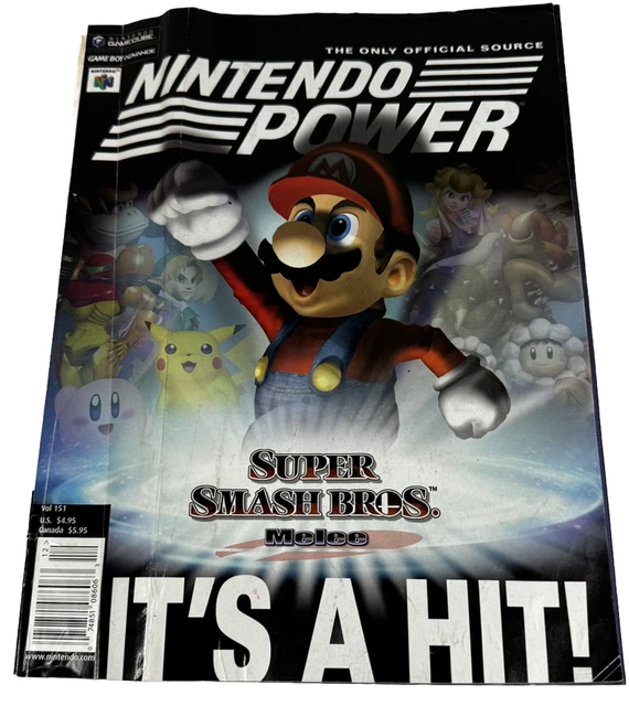 NINTENDO POWER MAGAZINE Vol 151 Super Mario Smash Bros Melee w/ Batman ...
