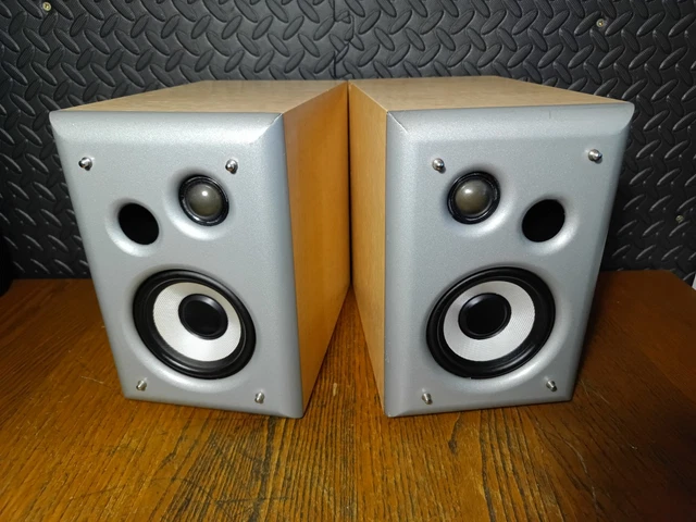 TANGENT HTD-50 BOOKSHELF Hifi Separate Speakers Compact Design TESTED+ ...