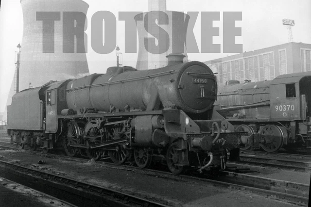 LARGER NEGATIVE BR British Railways Steam Loco 44950 Class 5MT ...