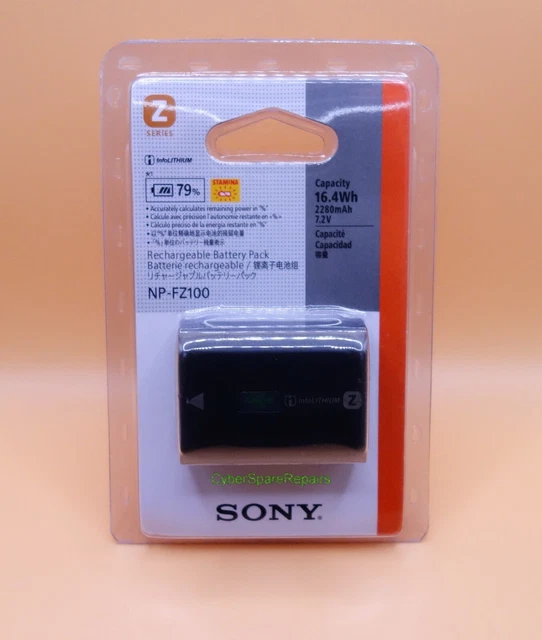 SONY NP-FZ100 GENUINE Z-Series Battery Pack 2280mAh / UK Stock £66.99 ...
