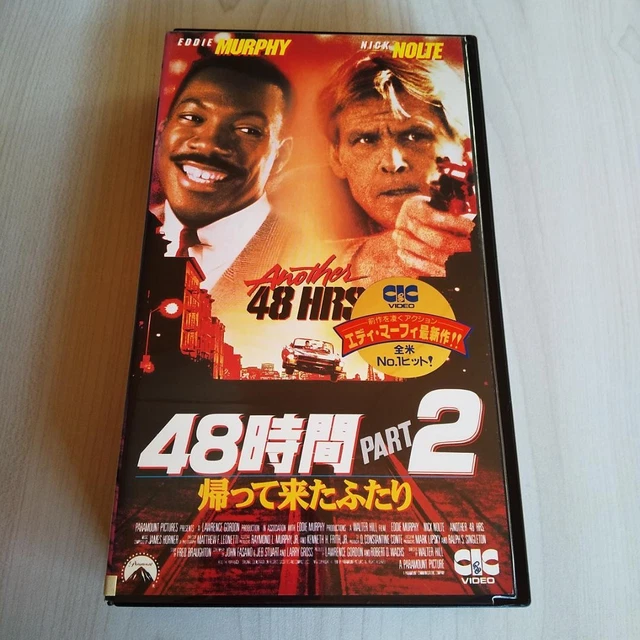 EDDIE MURPHY VHS 48 Hours Part 2 Used Rental Tape Damage £36.48 ...