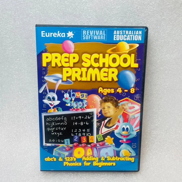 AUSTRALIAN EDUCATION: PREP School Primer Learning Game on PC - Ages 4-8 ...