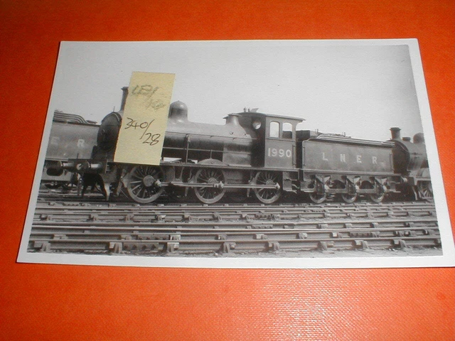 LOCO PHOTOGRAPH LNER BR 0-6-0 J25 CLASS No 1990 £1.50 - PicClick UK