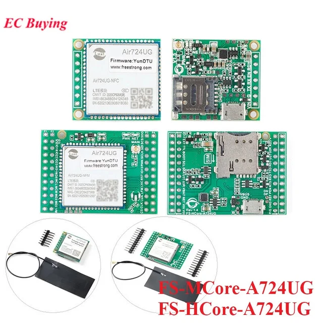 AIR724UG 4G CAT.1 IoT Module Core Board LTE Wireless STM32 MQTT Support ...