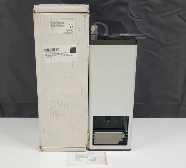 TRUMPF 2062979 LAZER SAFE IRIS TRV Transmitter Blockguard NEW IN BOX ...